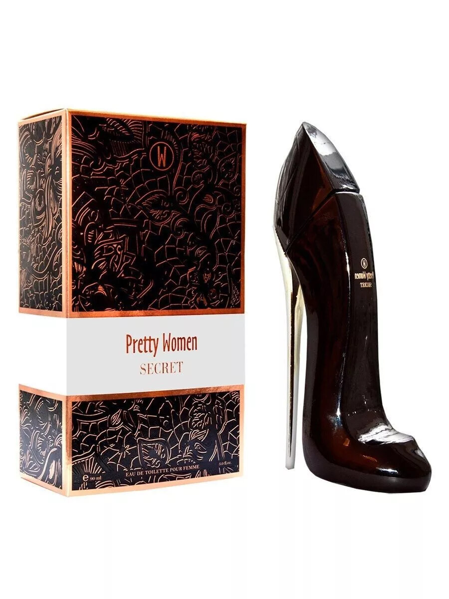 Туалетная вода Today Parfum Pretty Woman SECRET 90ml (аромат CH Good Girl) для женщин