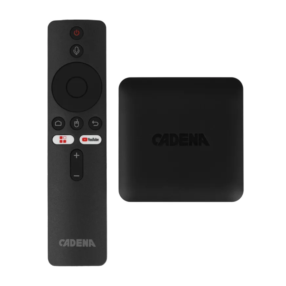 Медиаплеер Cadena Pro A, Android 10, 2 ГБ DDR3, 4K UHD, Wi-Fi, Bluetooth, черный