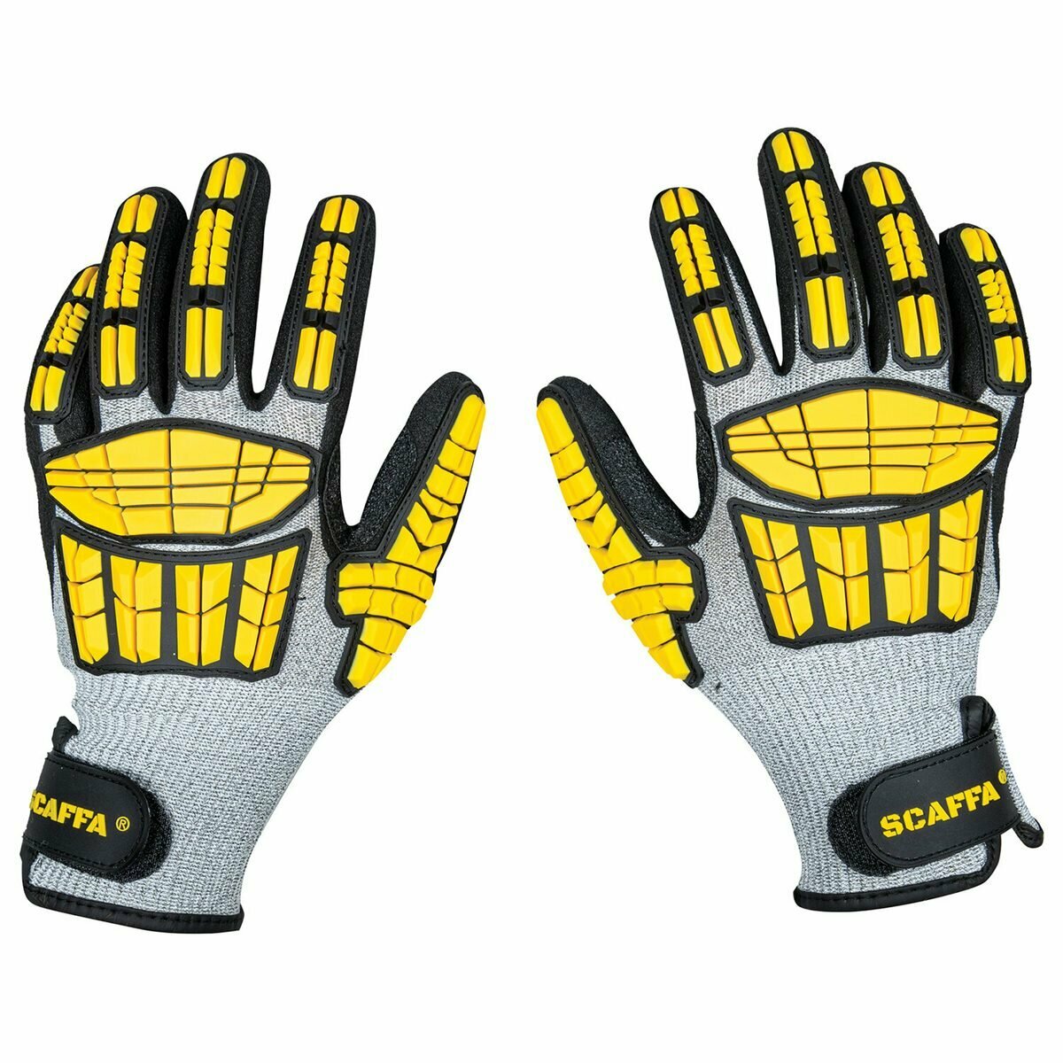 Перчатки защитные противоударные от порезов Scaffa "Ударник", стальное волокно, размер 9 (L) (00-00012464)