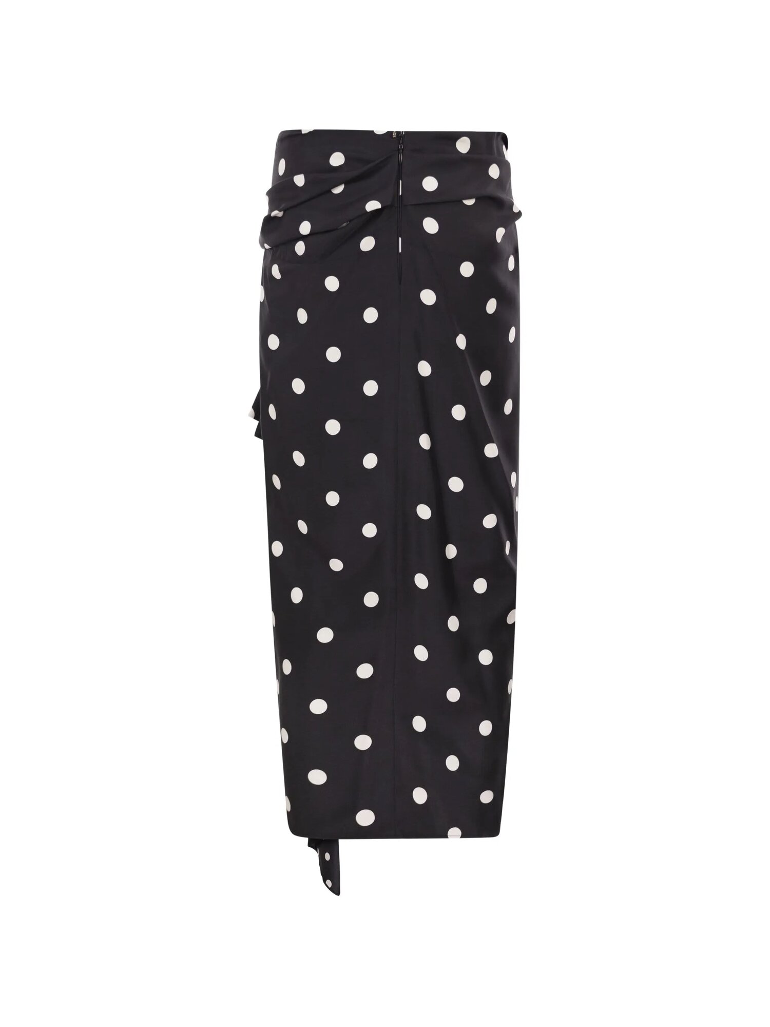 Юбка SPORTMAX Polka-dot bow skirt, размер 42 — фото 1