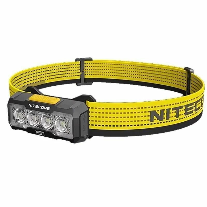 Фары для трейлраннинга NITECORE NU27 мощные наружные альпинистские фары трёхцветной температуры