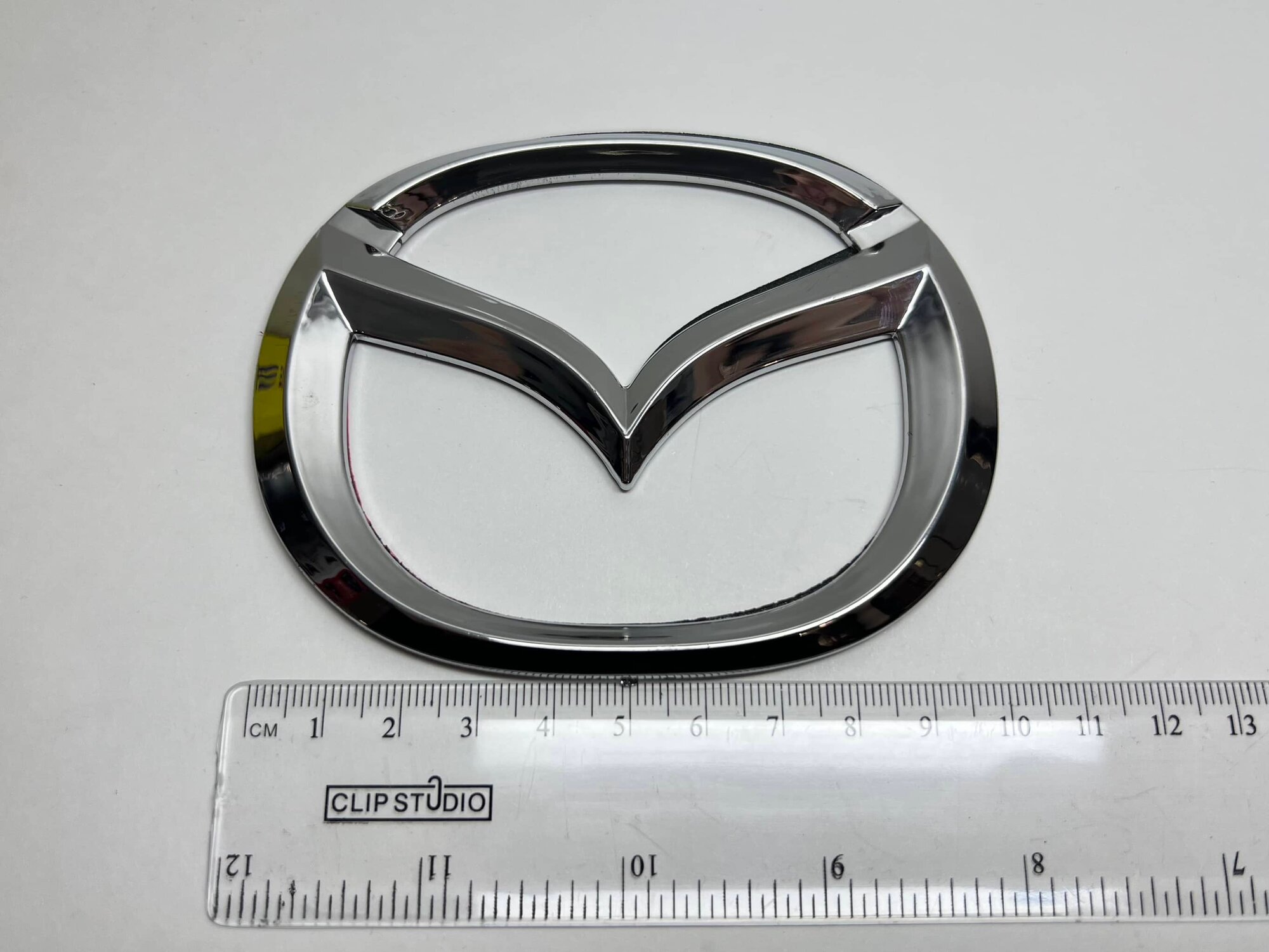 Логотип (шильдик, надпись, эмблема) "Mazda" 10.5 см, арт: 8899-К