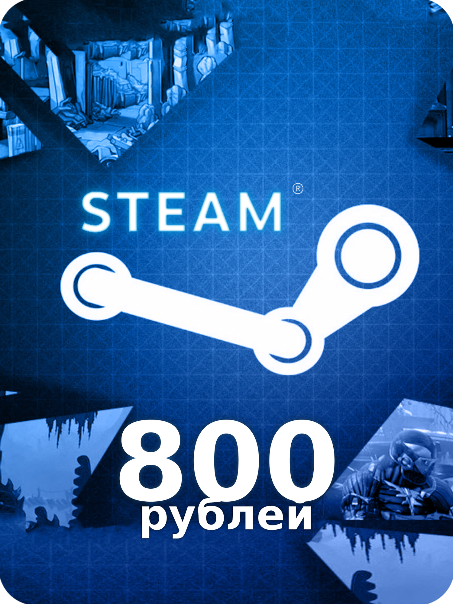 Пополнение Steam 800 рублей | Россия | Код погашения, пополнение баланса | Steam Gift Card RUB