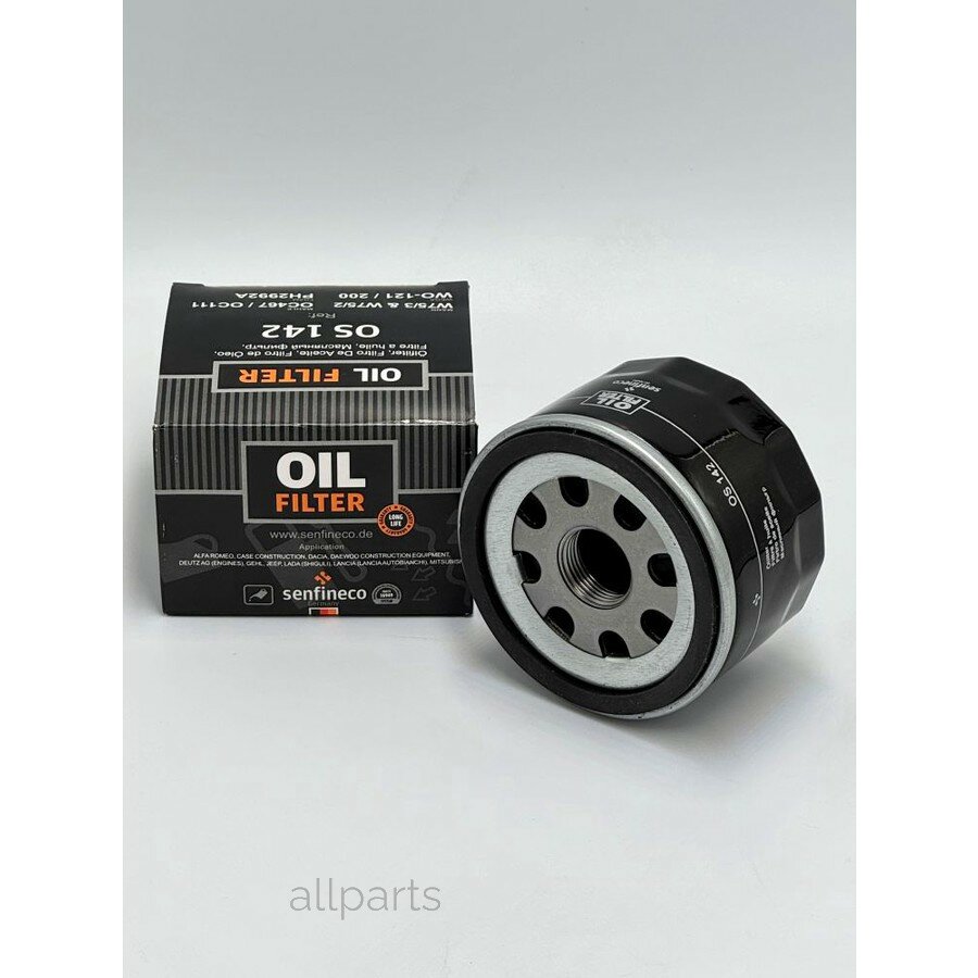 SENFINECO OS142 Фильтр масляный (ваз) mitsubishi nissan almera iii (g15) opel renault duster 1