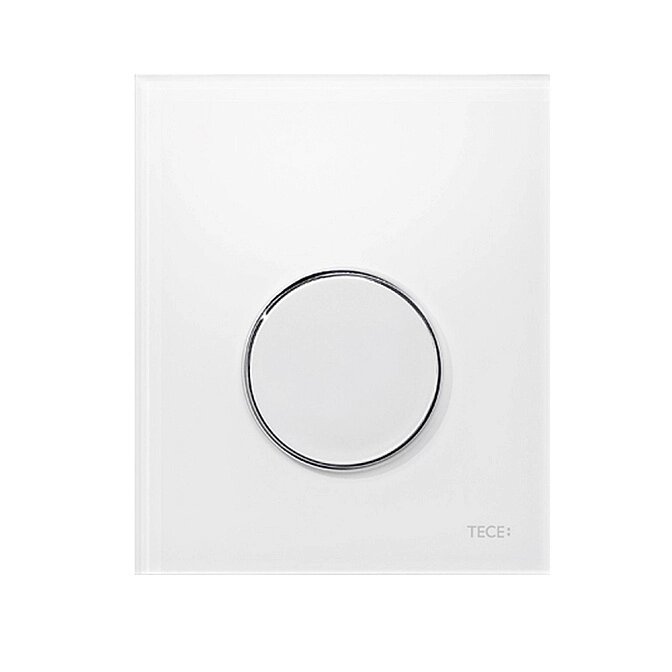 Панель смыва для писсуара TECE TECEloop 9242627 пластиковая, белый / хром