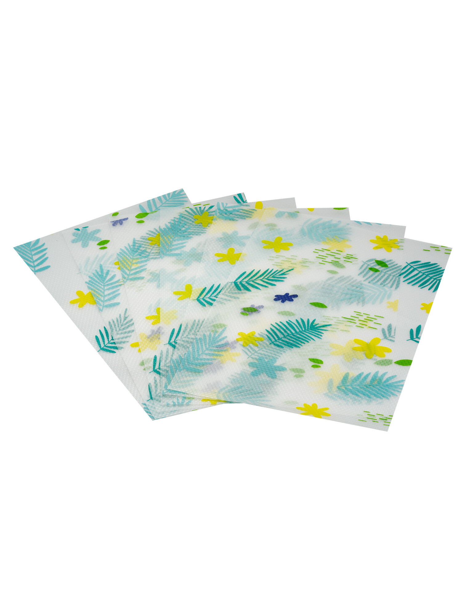 Универсальные кухонные коврики в холодильник для полок – 6 шт. / Защитная пленка в шкафы, на полки и на стол.