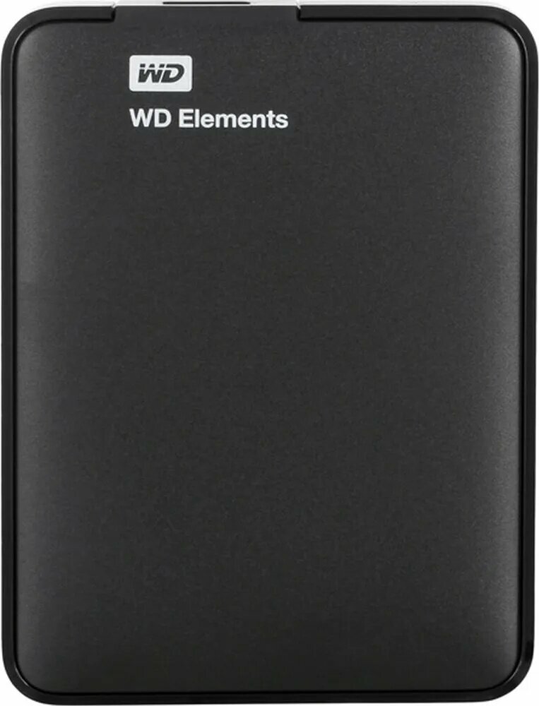 Внешний жесткий диск Digital, Elements Portable, 2ТБ, USB 3, черный