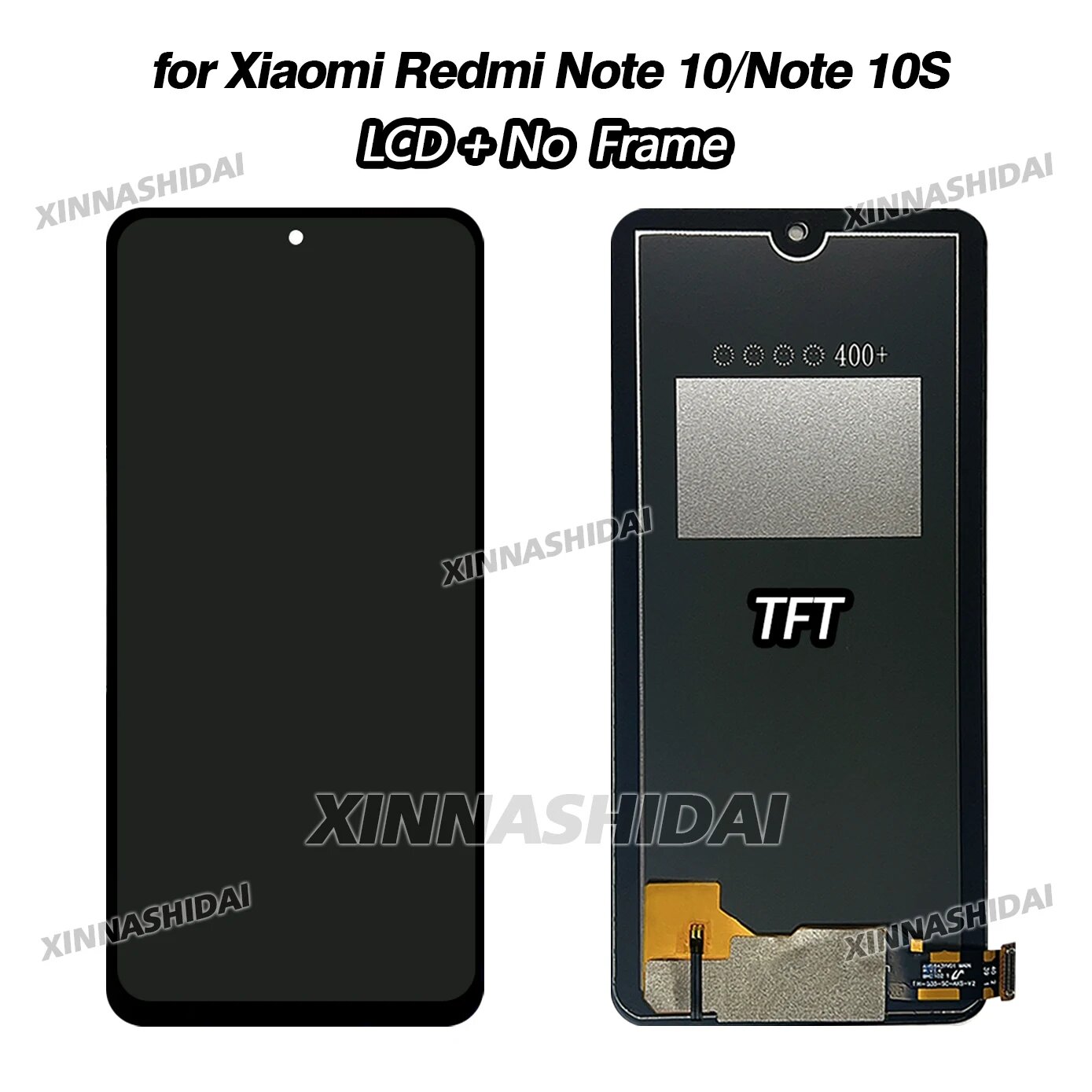 TFT/OLED для Xiaomi Redmi Note 10/10S ЖК-дисплей, дигитайзер сенсорного экрана в сборе для redmi note 10/10S, запасные части