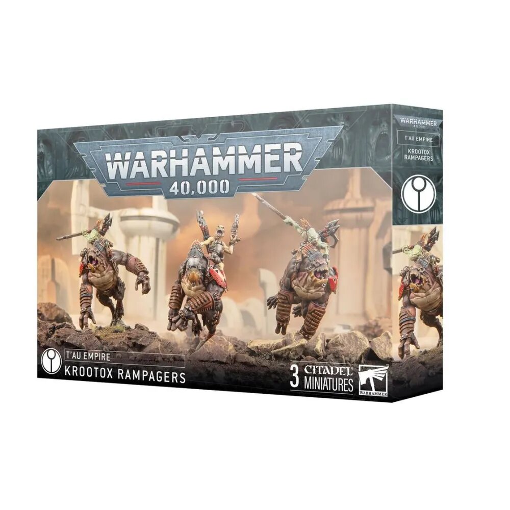 Warhammer 40k Tau Empire Яростные Круты - Набор из 3 миниатюр, для мальчиков