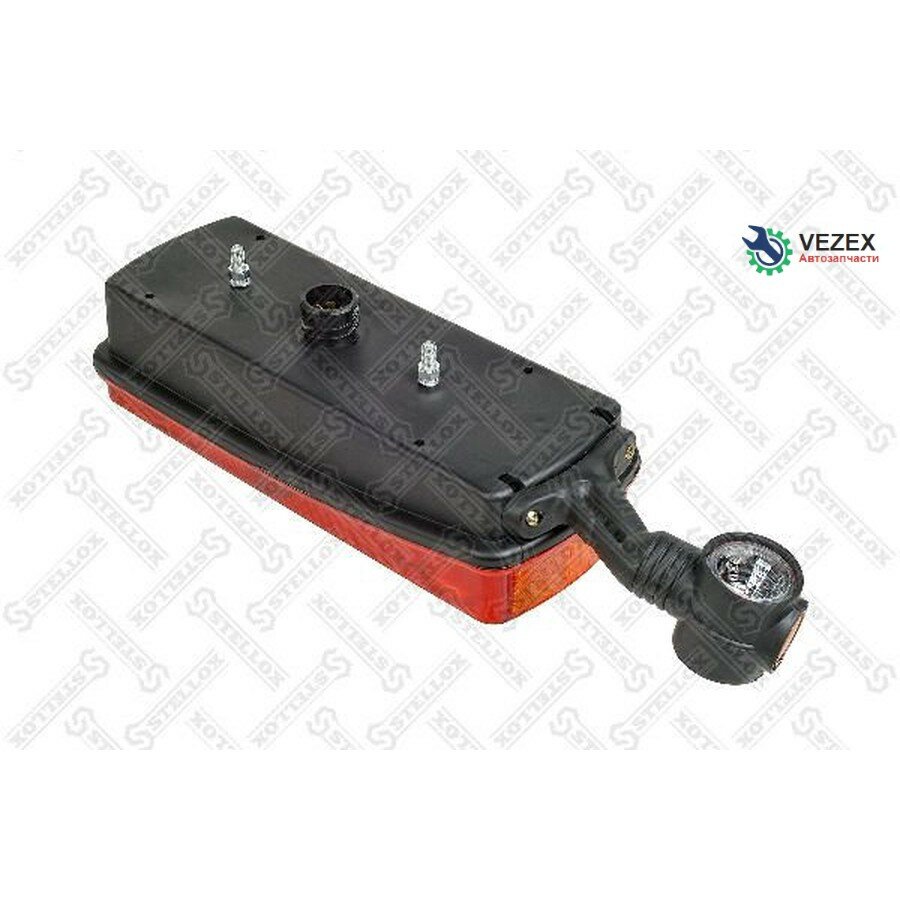 STELLOX 8737253SX фонарь задний! RH разъем 7-pol +Рог Ecopoint II красный край\ Kogel