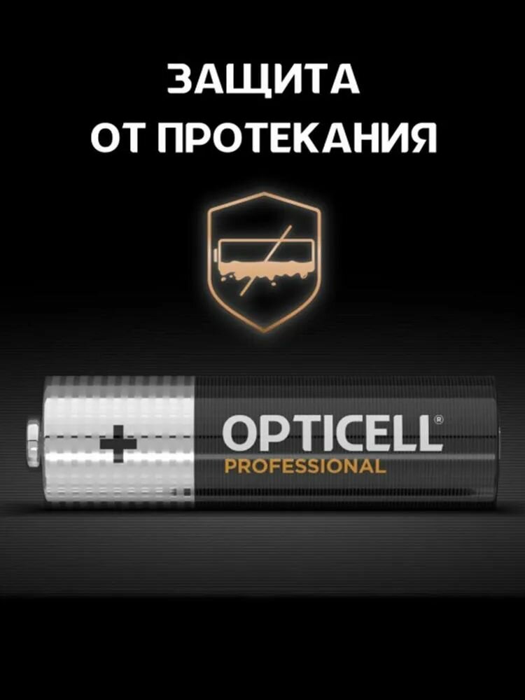 Батарейки AA пальчиковые OPTICELL BASIC LR06 - 4 шт. — фото 1
