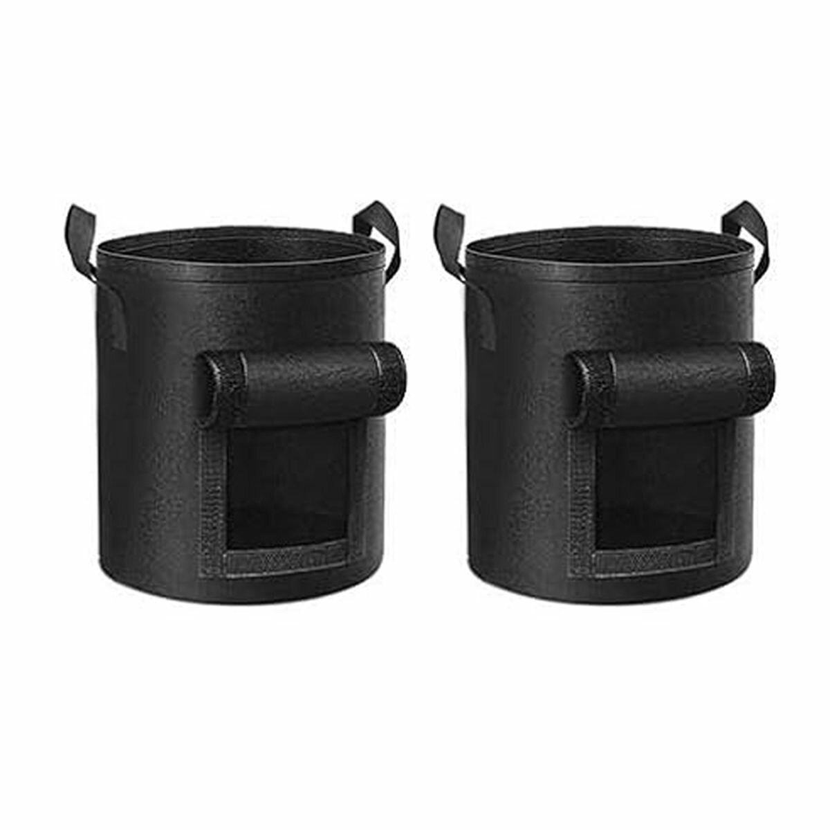 2 шт. мешков для посадки картофеля, садовые мешки с усиленными ручками, утолщенный нетканый материал