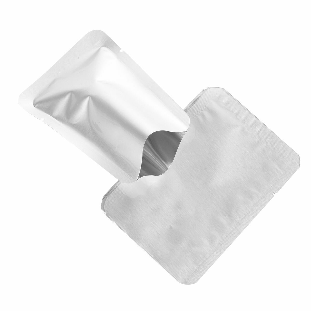 Набор из 100 алюминиевых фольгированных пакетов для вакуумного хранения и термоупаковки пищевых продуктов