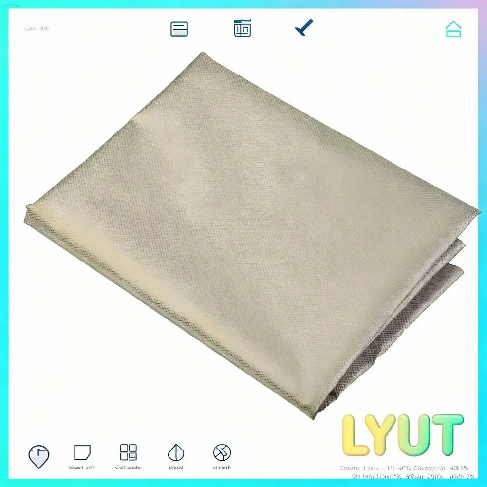 Экранирующая ткань от излучения 5G EMF EMI RFID, блокирующая ткань из серебристого волокна, защита от электромагнитных волн