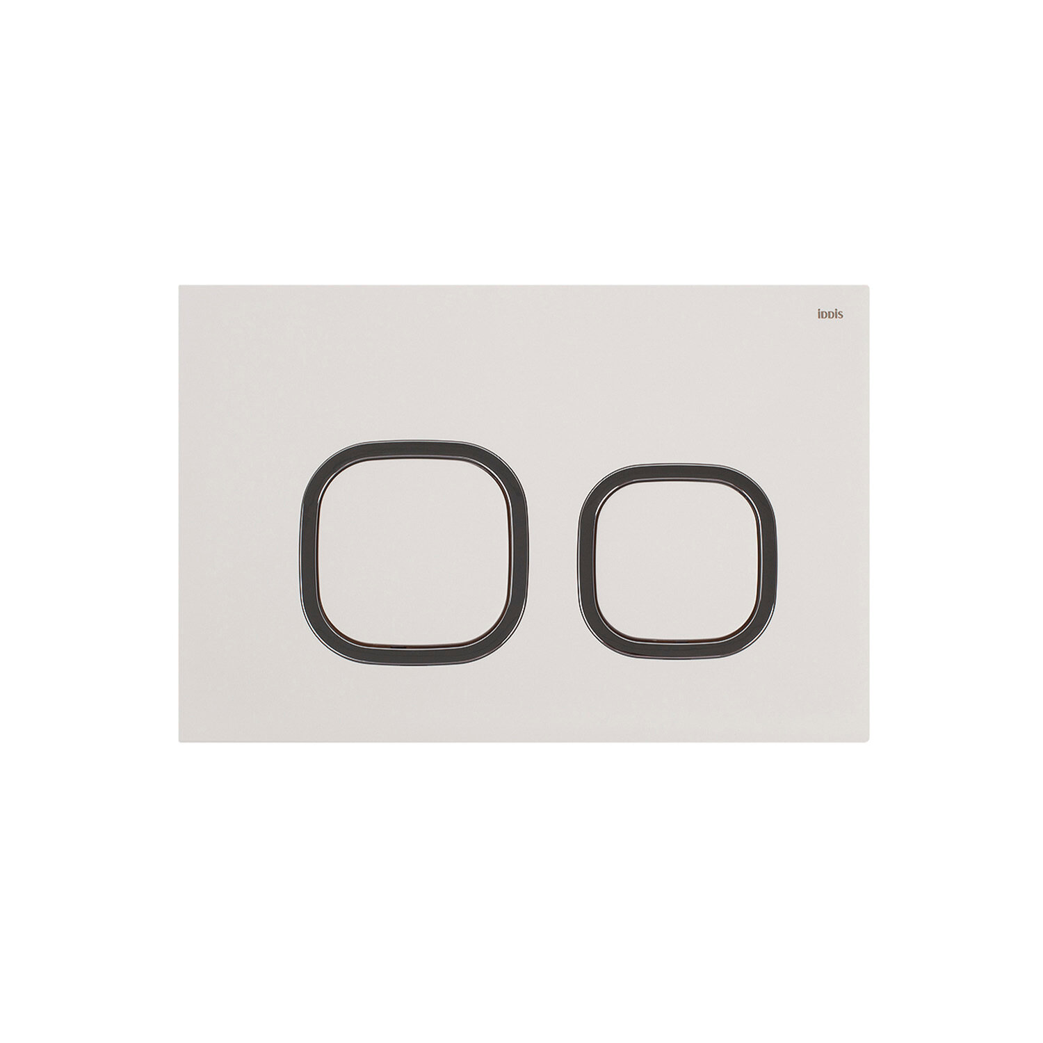 Кнопка смыва универсальная IDDIS Unifix UNIS4MWi77 матовый белый