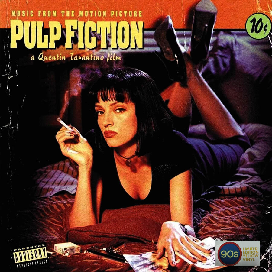Виниловая пластинка OST - "Pulp Fiction [Original Motion Picture Soundtrack] [Yellow Vinyl]" (MCA Records)