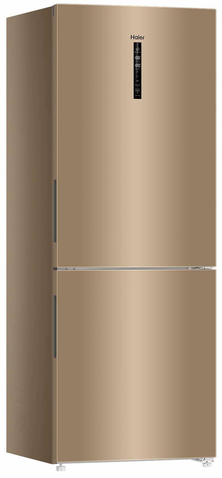 Холодильник Haier C4F744CGGU1, No Frost, двухкамерный, золотистый