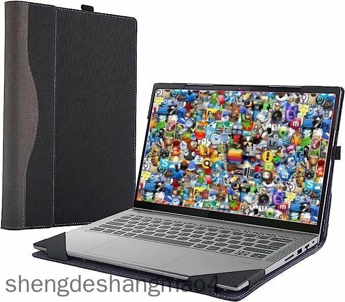 Чехол для ноутбука Hp Probook 440 G8 G9 640 445, Zhan 66 G6 G5 14" для EliteBook 1040 G5 G6 840 G7, серия Съемный чехол для ноутбука Защитная сумка для компьютера.(черный)
