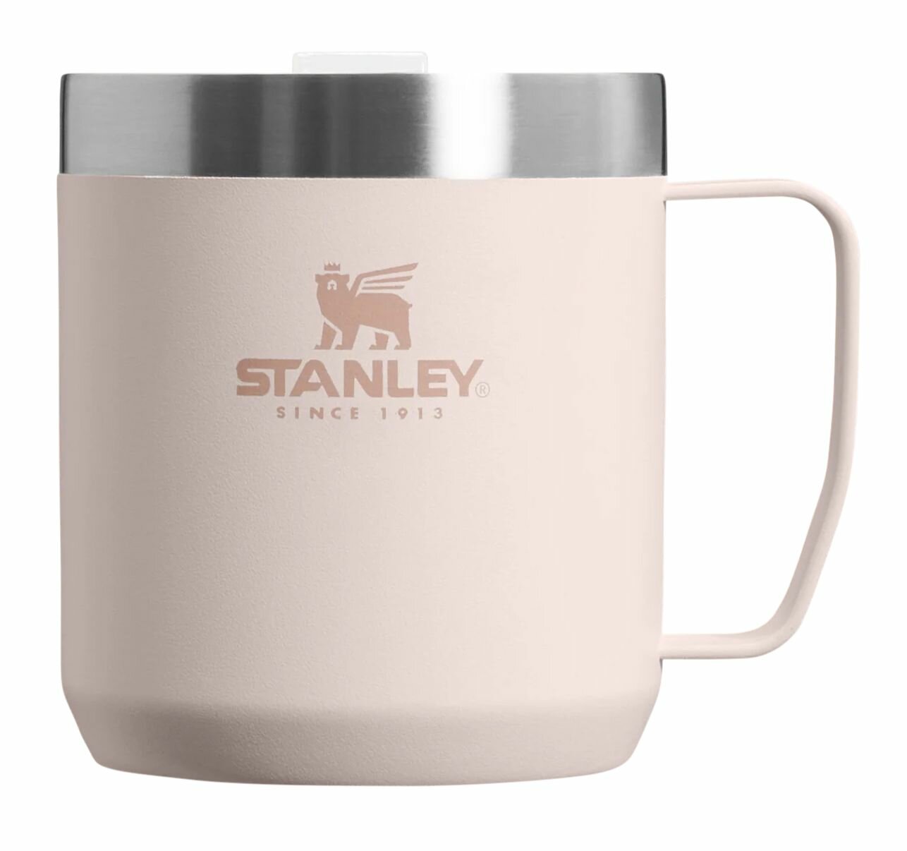 Термокружка с ручкой 0,35 литра, Stanley Розового цвета
