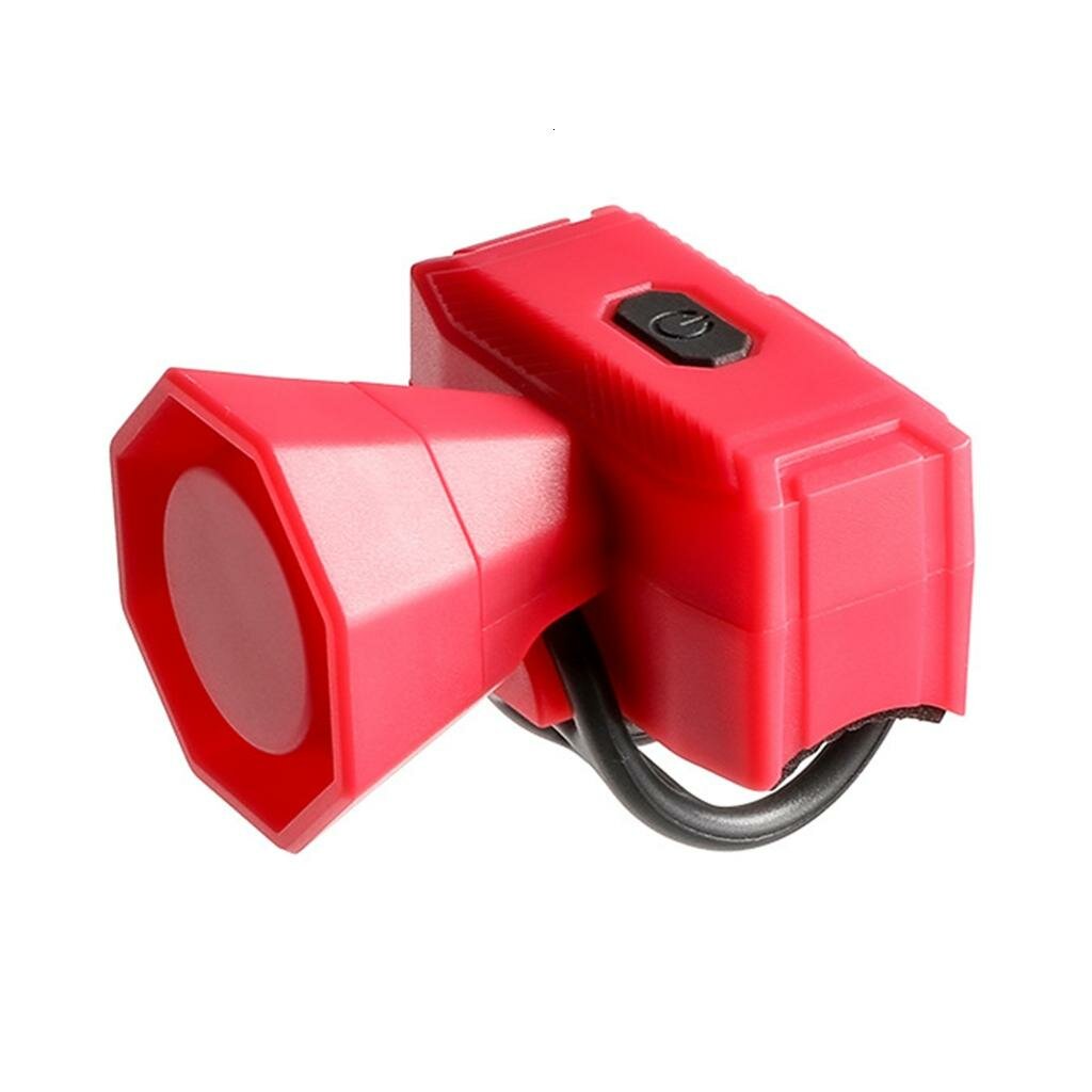Электрический звонок для велосипеда, красный