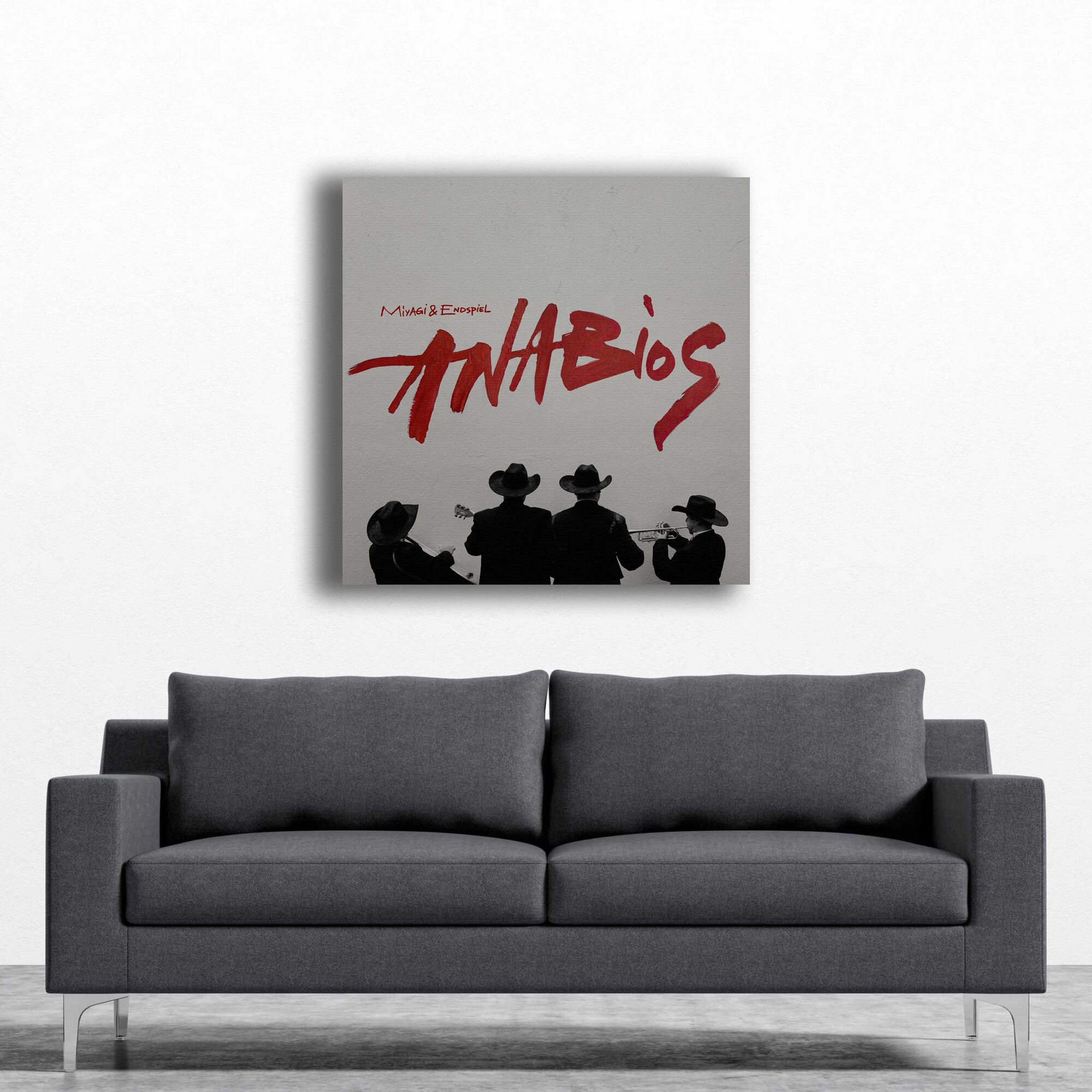 Картина на холсте Miyagi Эндшпиль Мияги ANABIOS / 50*50