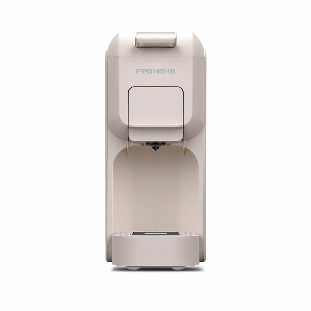 Капсульная кофеварка Редмонд CM713, кофемашина, Nespresso, Dolсe Gusto, с функцией памяти, бежевая