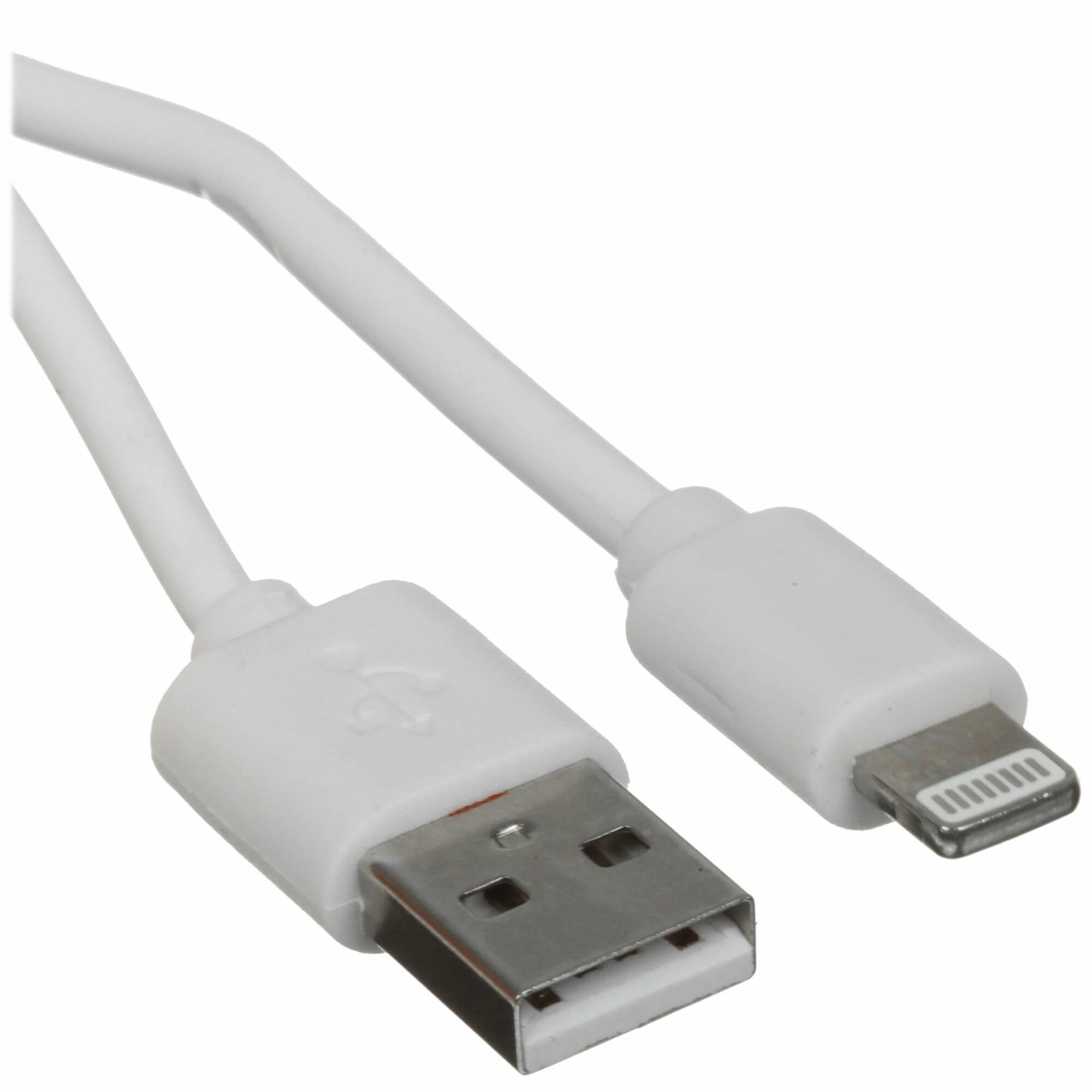 Кабель круглый Aceline Lightning 8-pin - USB 2.0 Type-A белый 3 м