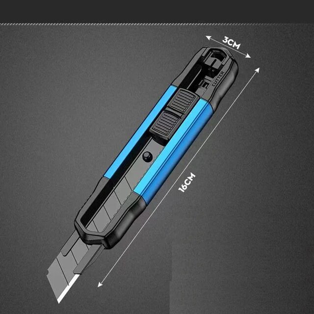 Промышленный металлический нож 1pcs Blue Knife