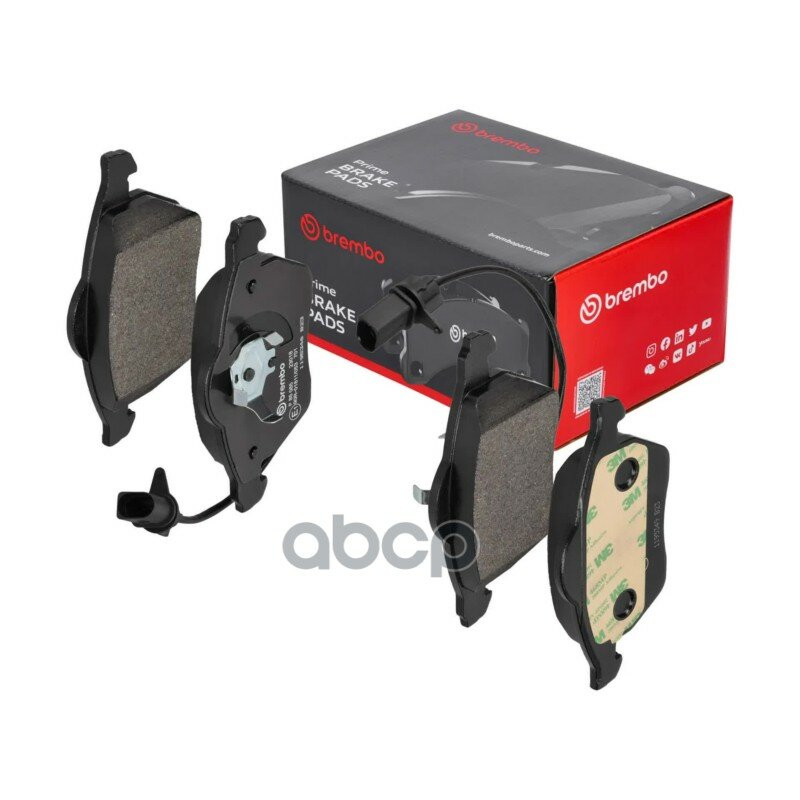 ( P 85 085 ) К-т дисков. тормоз. колодок Audi А6, А4, Passat В5 1.9TDI 97- П с датч. Brembo арт. P85085