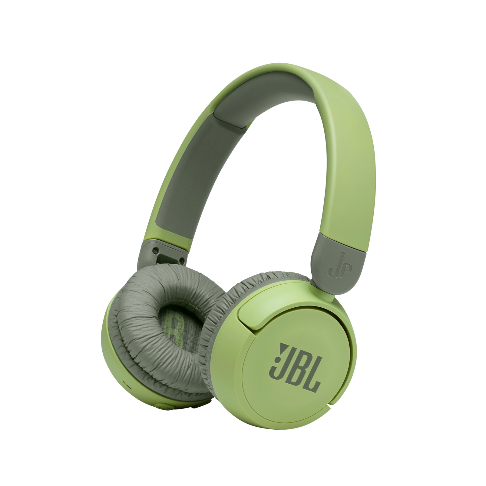 Наушники JBL JR310BT Kids, накладные, Bluetooth 5.0, RGB-подсветка, детские, складные, зеленый