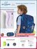 Рюкзак BECKMANN 20L для учащихся 1-3 классов, с коррекцией позвоночника, размер ...