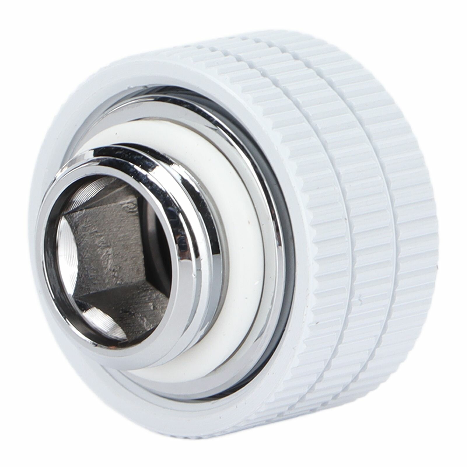 Компрессионный фитинг 14 мм G1/4" (белый)