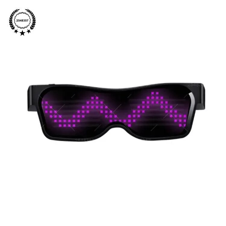 GM Magic Bluetooth Led Party Glasses APP Control Светящиеся очки EMD DJ Electric