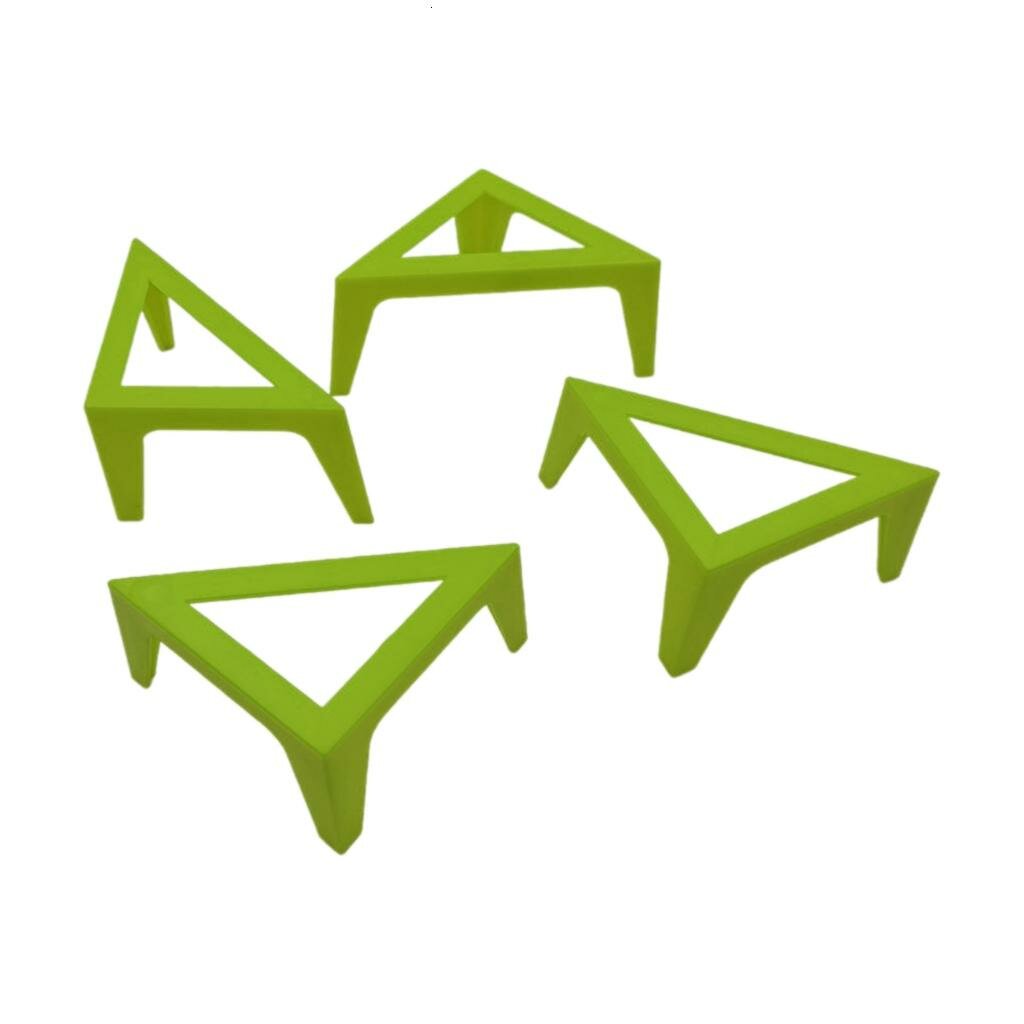 Стойки для холстов для акриловой заливки, Зеленый