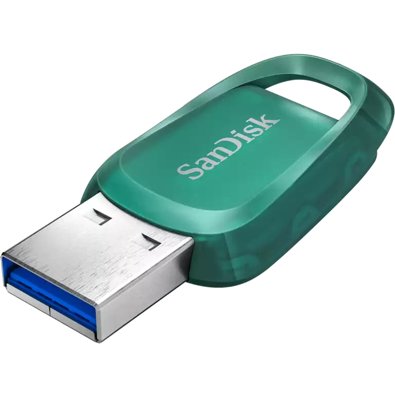USB-флешка SanDisk CZ96 Ultra Eco 64GB USB 3.2 Blue-Green (SDCZ96-064G-G46)