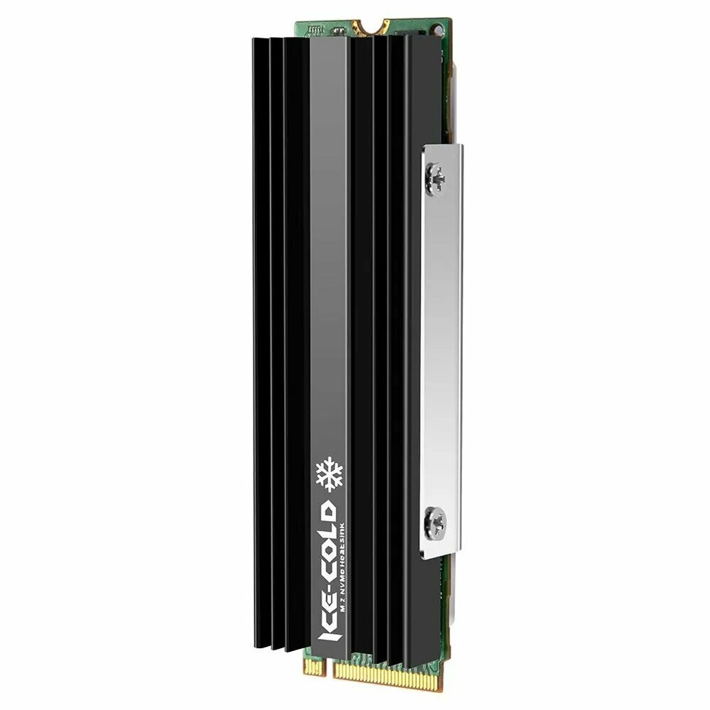 Радиатор M.2 NVME 2280 с термоподушкой для SSD и PS5