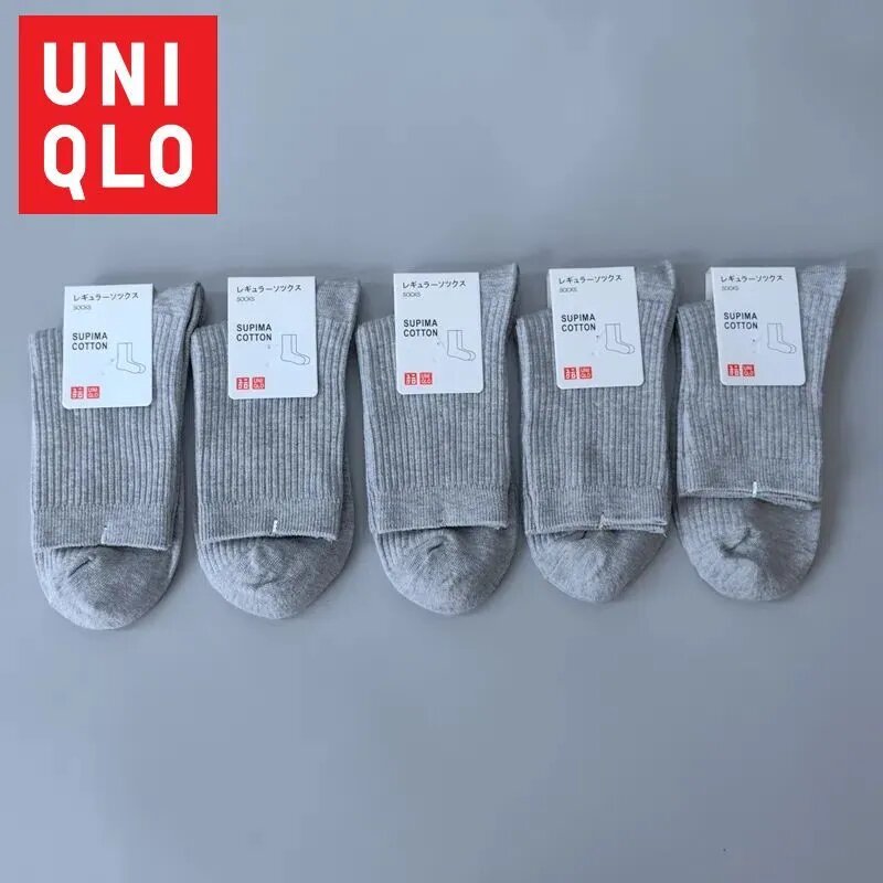Носки Uniqlo мужские, женские, 5 пар