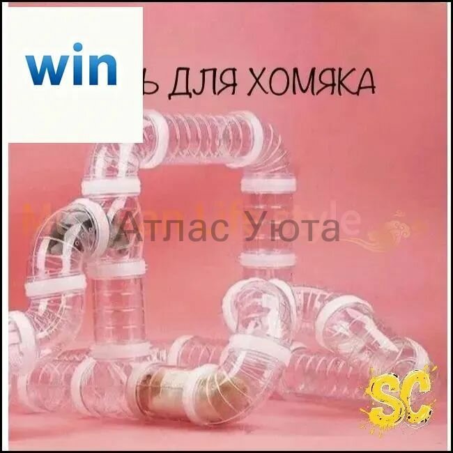 Игровой лабиринт для хомяков и грызунов YR - безопасный комплекс для мышей, крыс и песчанок