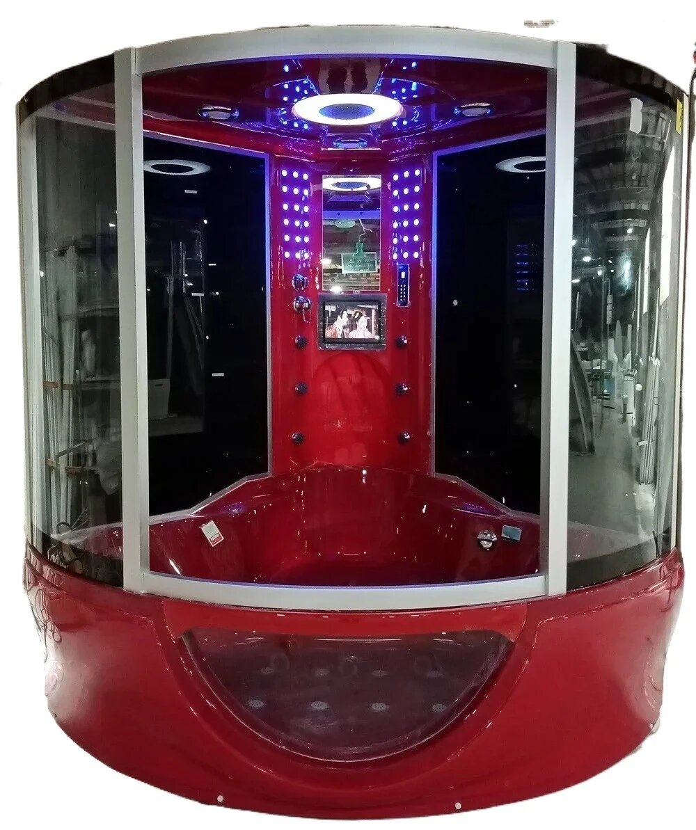 Паровая душевая кабина с ванной 3