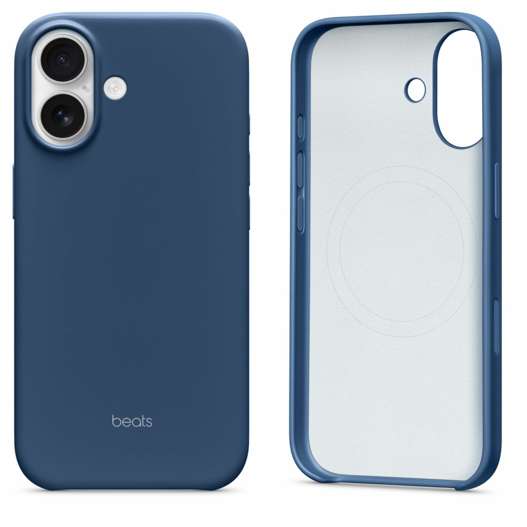 Чехол Beats для iPhone 17, С MagSafe Защита кнопки камеры Матовый С вельветовой подкладкой