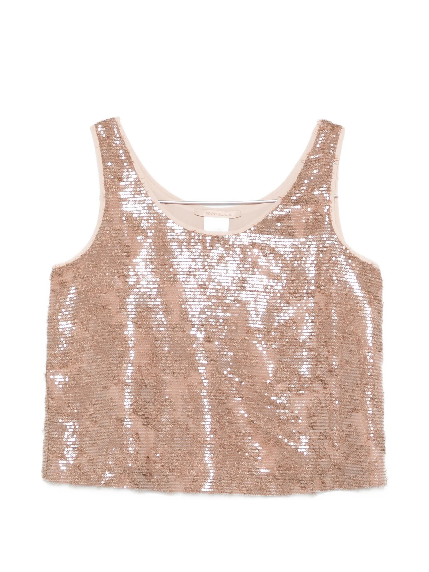 Топ Sequin-embellished top