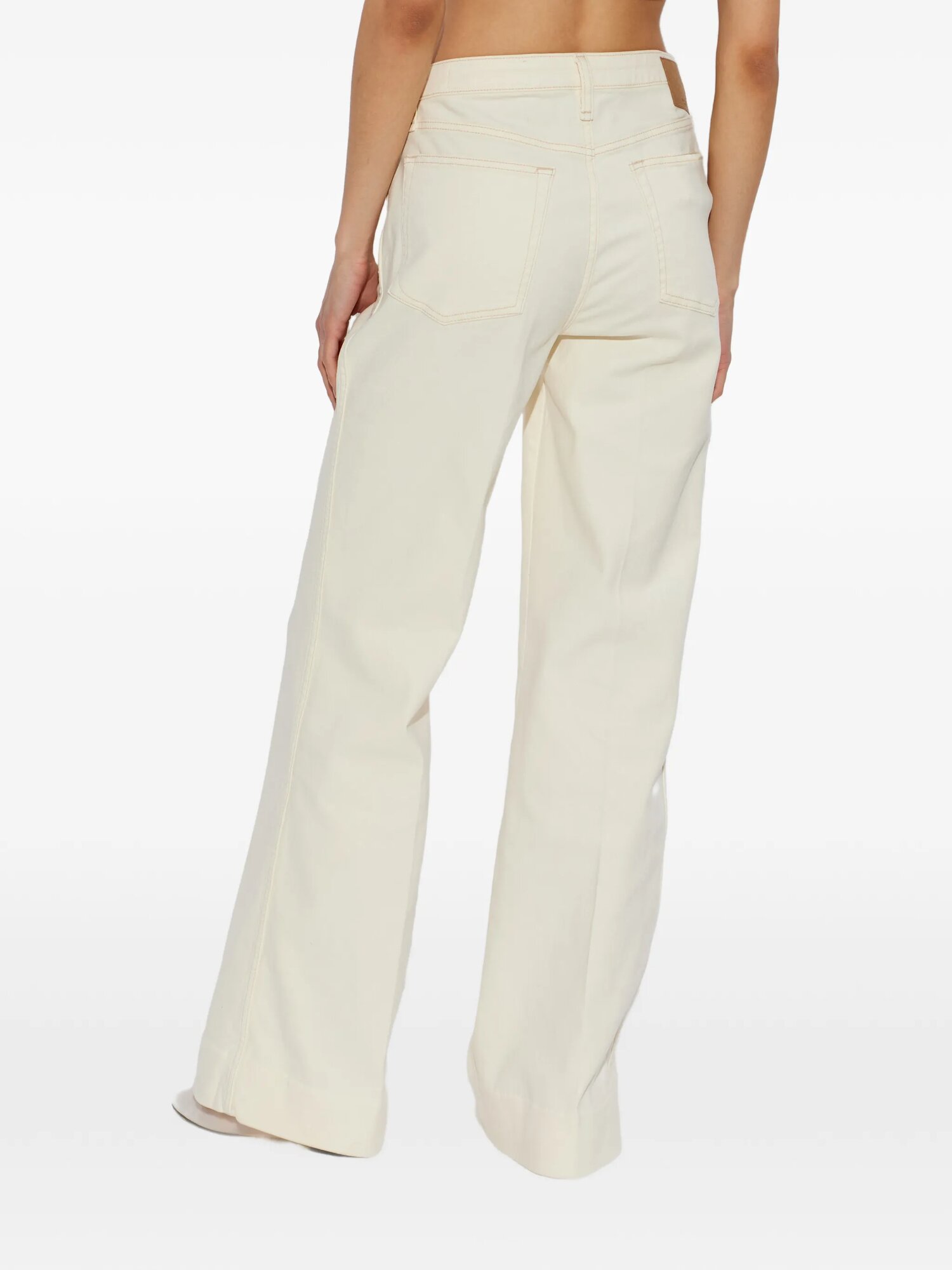 Джинсы клеш Rag & Bone Flared cotton trousers, размер OneSize, разноцветный — фото 1