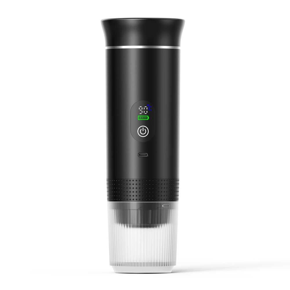 Портативная кофеварка VEKER KF-02 Pro Black (эспрессо, капсульная)
