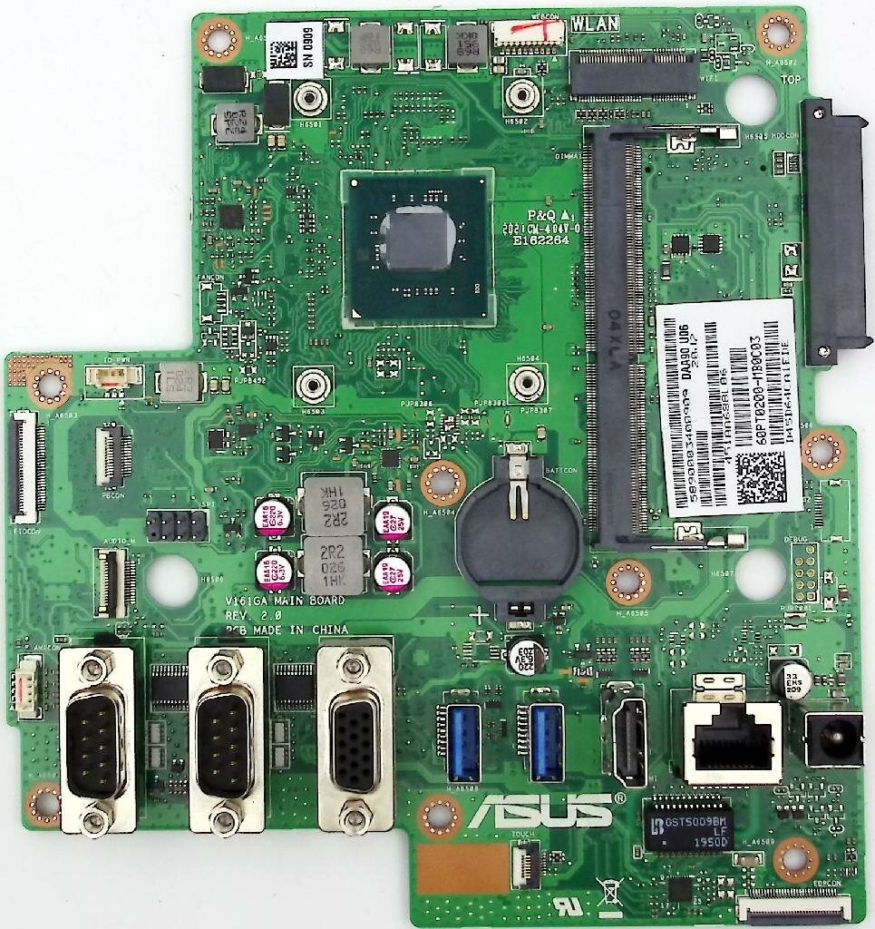 Материнская плата ASUS V161GA донор компонентов