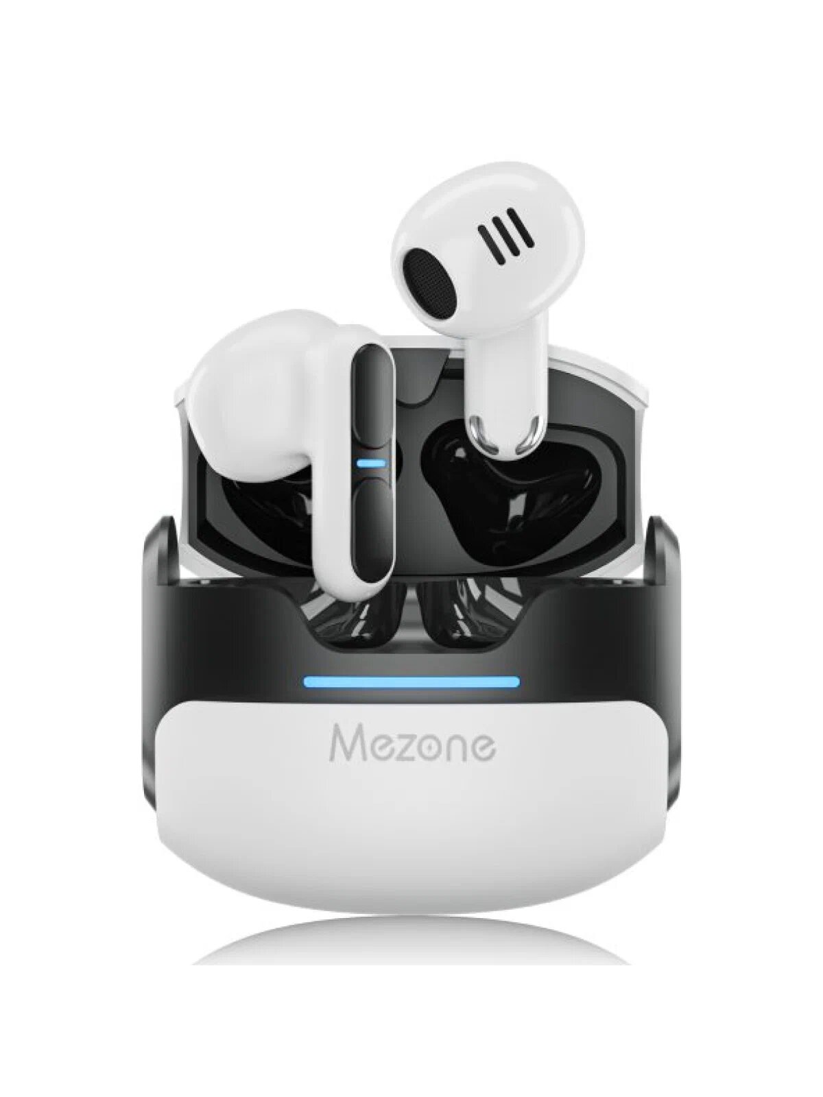 Наушники M-Zone Mezone SATURNO Planet Series TWS, Bluetooth 5.3, шумоподавление, белые