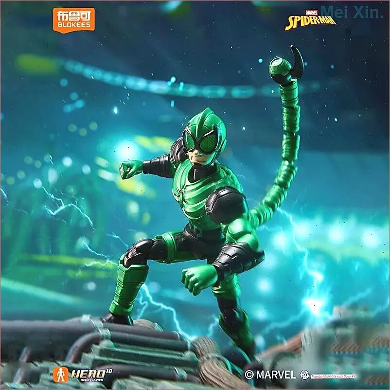 Blokees Marvel HeroGalaxy 05: Человек-паук Слепая Коробка Аниме Фигурки