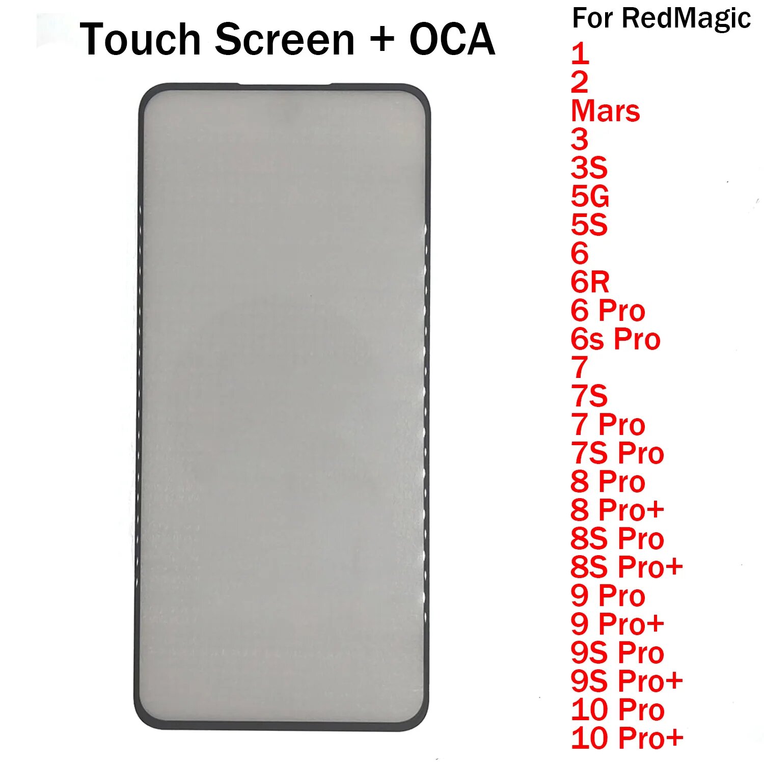 Для ZTE nubia Red Magic 1 2 3 5G 5S 6 6s 6R 7 7S 8 8S 9 9S 10 10S Pro Plus Mars Magic 9 Pro Plus
