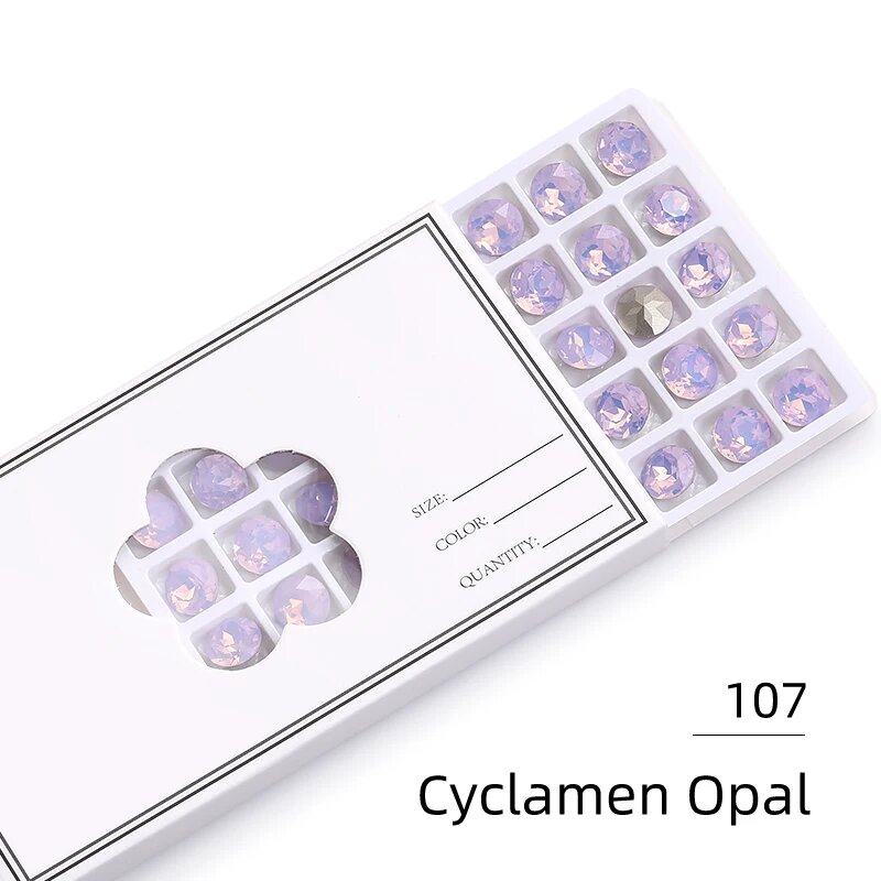 Стразы Cyclamen Opal 107