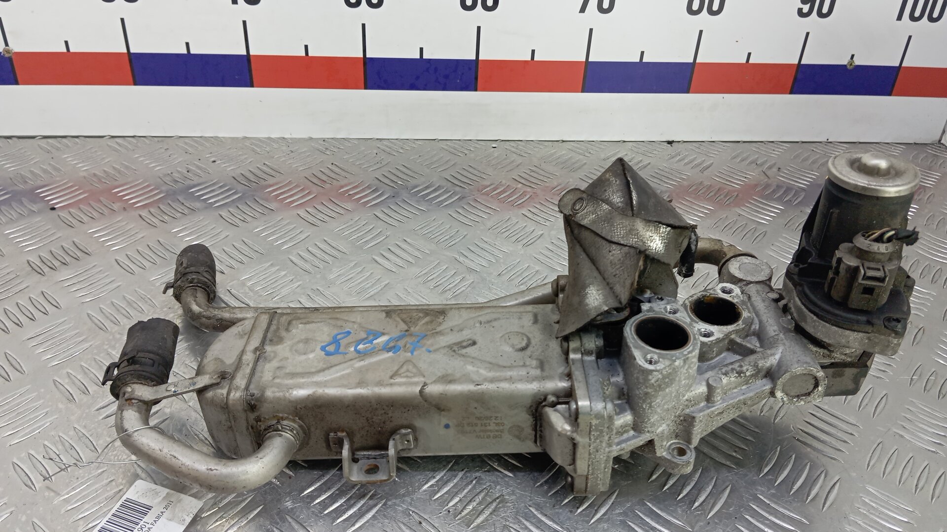 Клапан EGR дизельный SKODA FABIA 2, Номер 0280751016