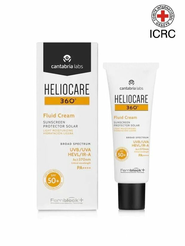 Heliocare 360 Fluid Cream Spf50+ Крем для защиты от солнца 50 мл